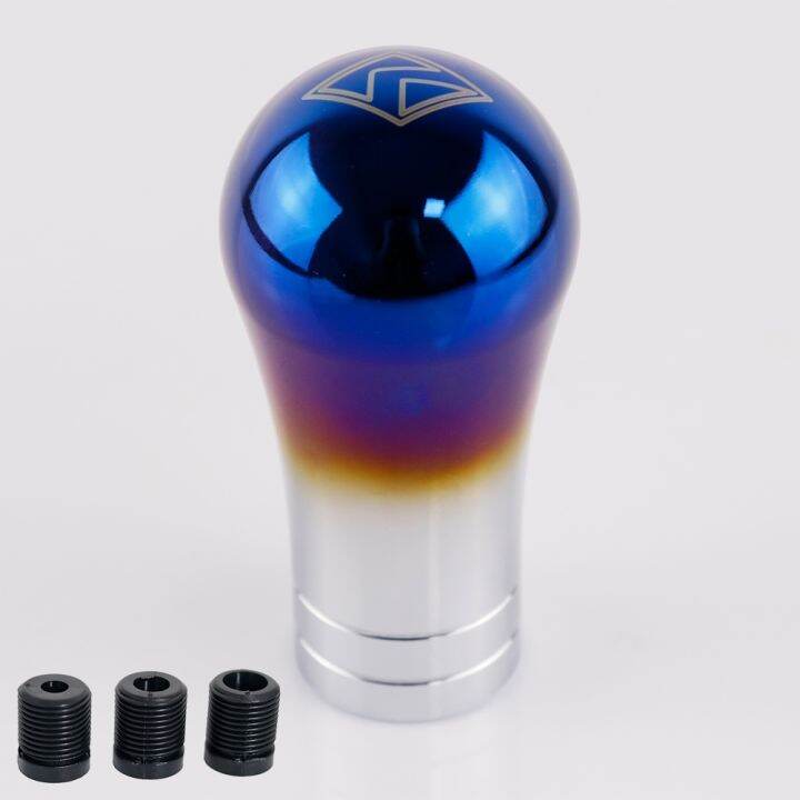 HYS Aluminum K-TUNED Car Titanium Burnt Blue Gear Shift Knob Shifter ...