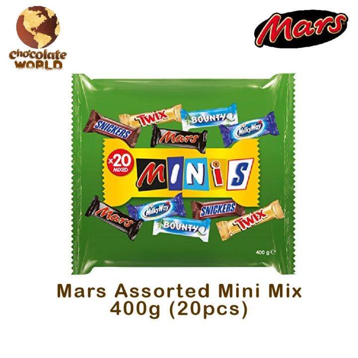 Mars Assorted Mini Mix 20s 400g (Made in Netherlands) | Lazada