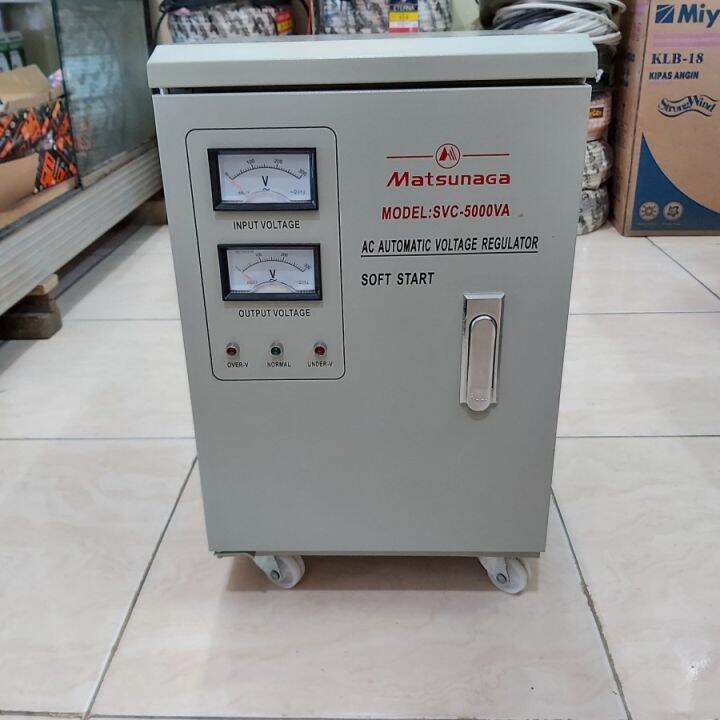 Stabilizer Matsunaga 5000w scv-5000N 5000 watt | Lazada Indonesia