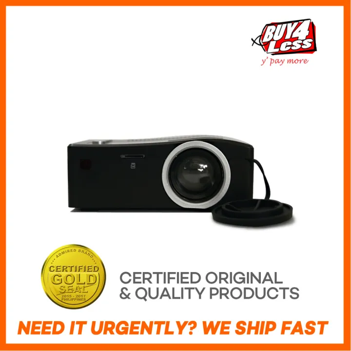 UNIC UC18 1080P Mini LCD Projector 48LM 320*180 Pixels Remote Control ...