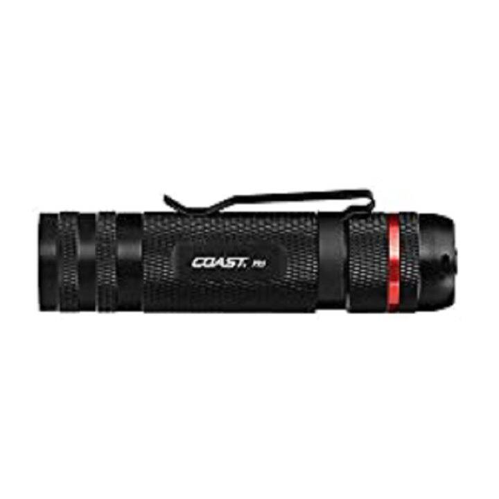 Coast PX1 565 Lumen Pure Beam Focusing LED Flashlight with Twist Focus ...