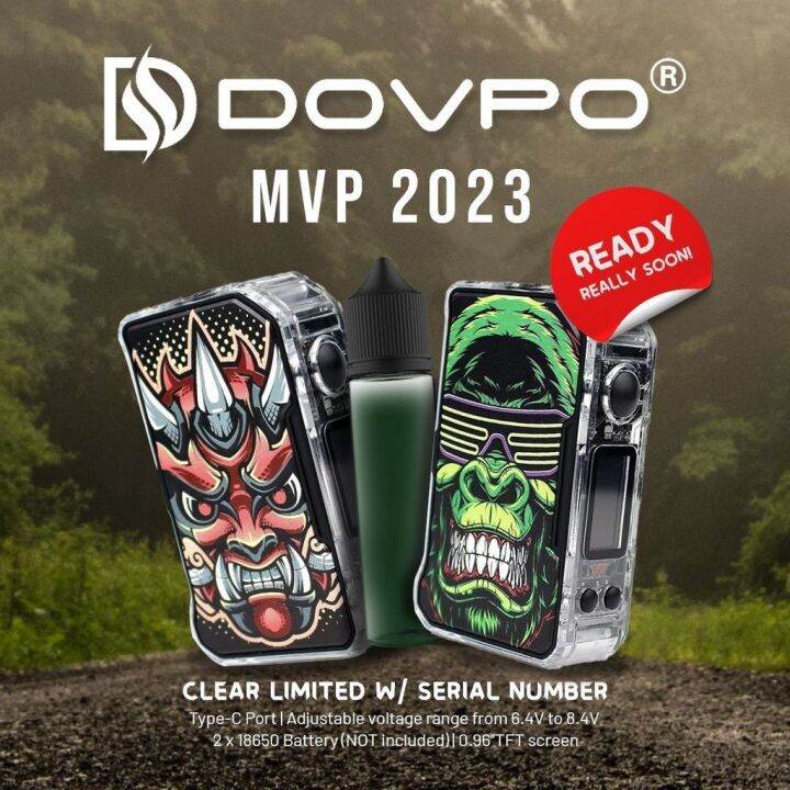 DOVPO MVP 2023 Box Mod Authentic 1000% | Lazada Indonesia