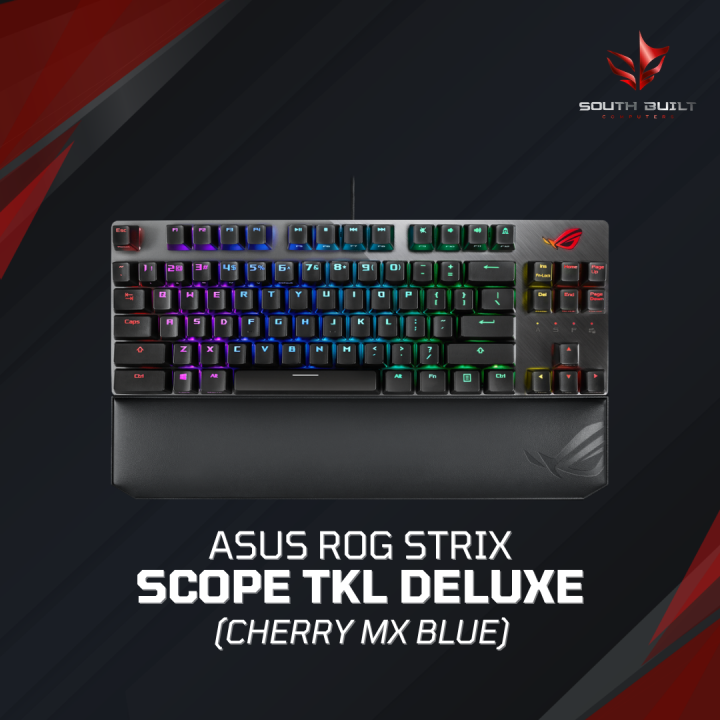 Asus ROG Strix Scope TKL Deluxe (MX Blue) | Lazada PH