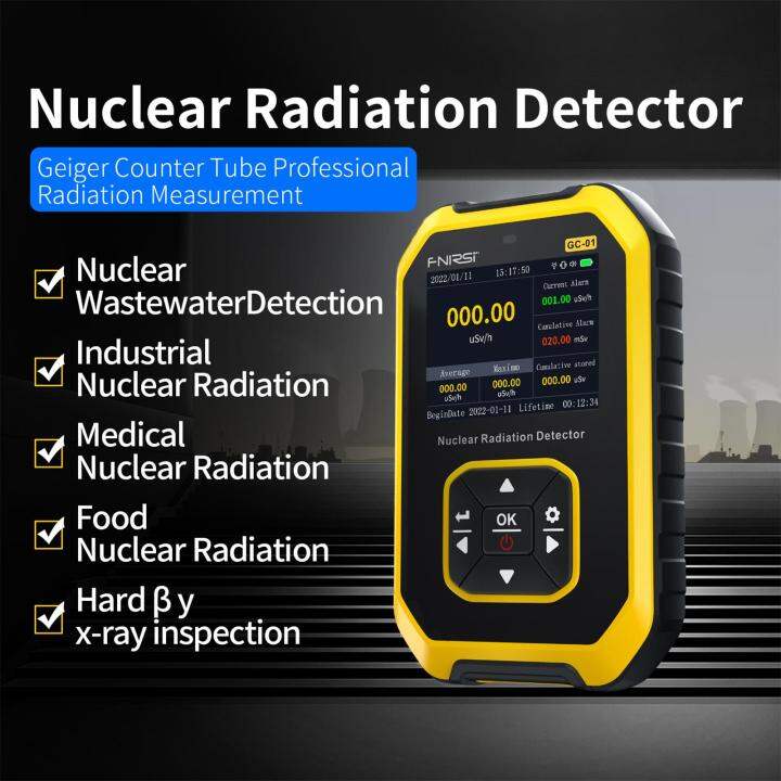 Nuclear Radiation Detector Professional Marble Radioactive Alarm Ray ...