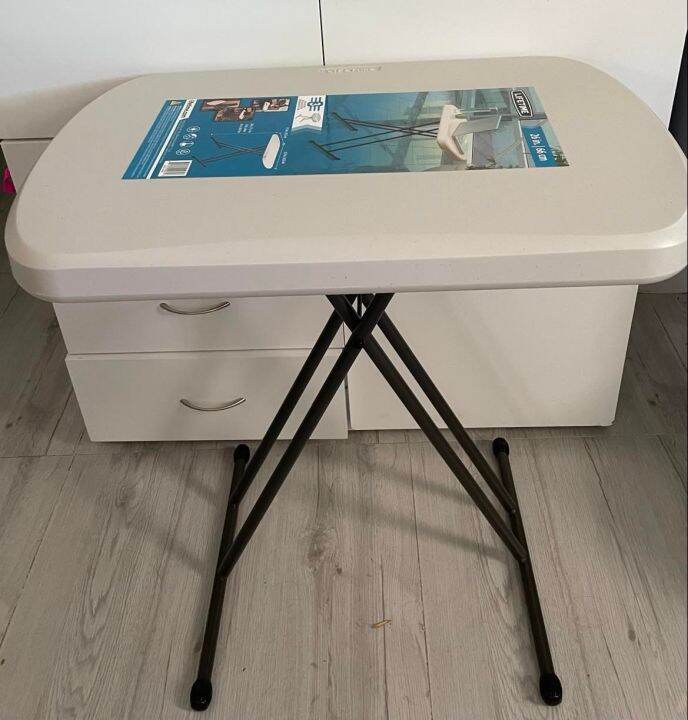 LIFETIME PORTABLE / FOLDABLE TABLE 28 INCHES HIGH | Lazada PH