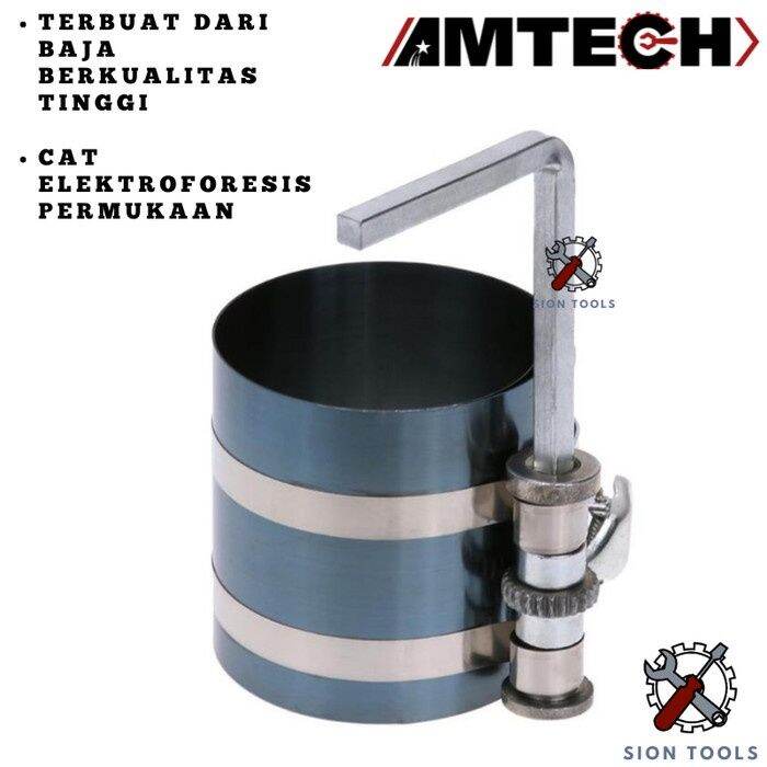 AMTECH PISTON RING COMPRESSOR 3 4 6 INCH ALAT BUKA PRESS PISTON SEHER ...