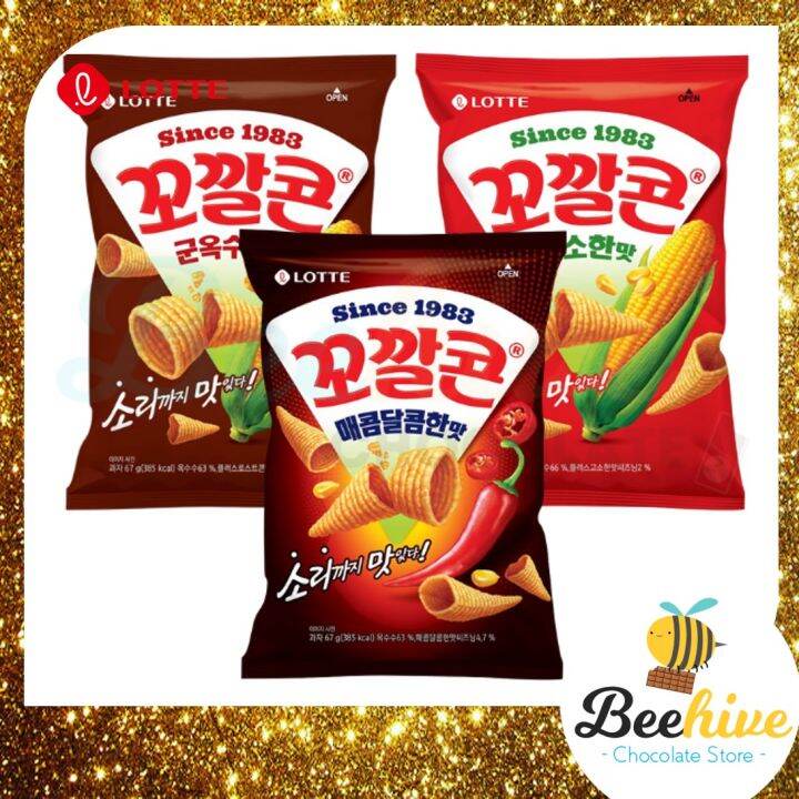 Lotte Kokkal Corn 67g | Lazada