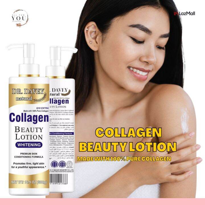Collagen Body Lotion Moisturizing Brightening Whitening Hand and Body ...