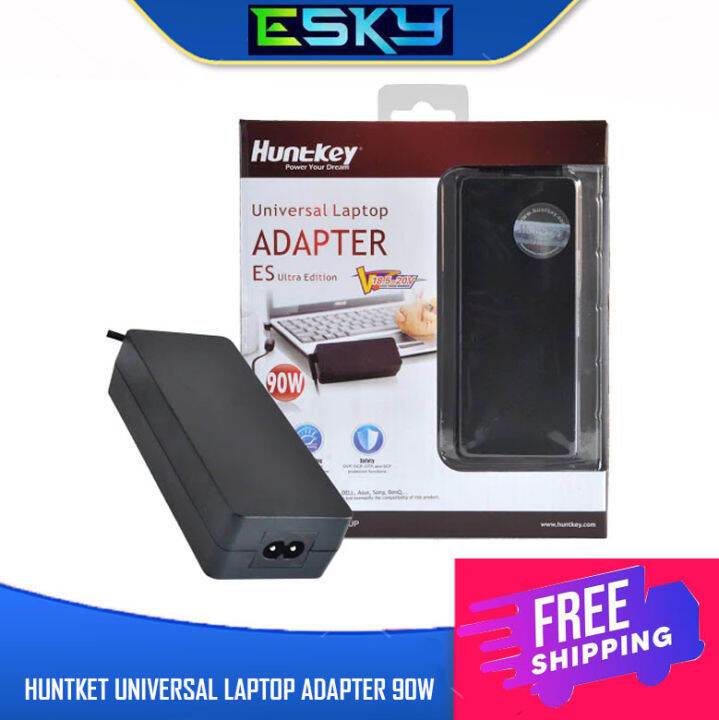 Huntkey Universal Adapter 90watts | Lazada PH