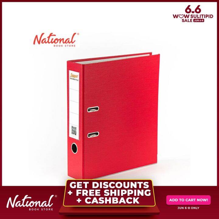 Seagull Lever Archfile A4 - 2.5 inches CP320 Red - School & Office ...