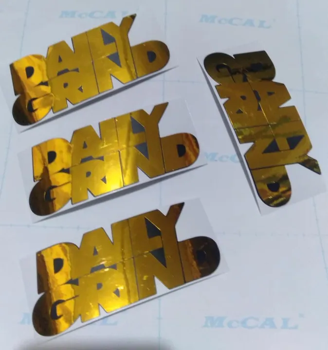 daily grind stickers | Lazada PH