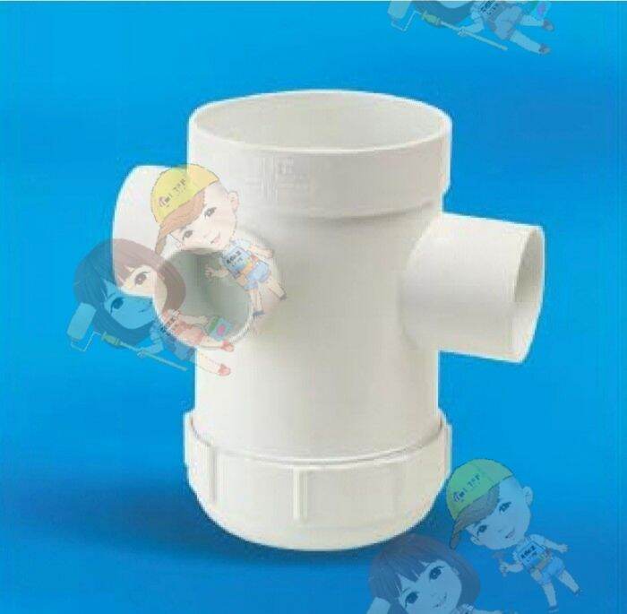 UPVC FLOOR Gully Trap - Fitting (SIZE:4"*3" OR 4"*2") | Lazada