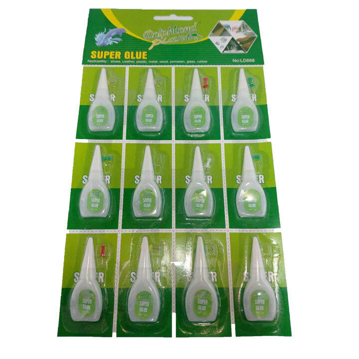 Super Glue Shoes Glue High Quality Instant Glue 12pcs | Lazada PH