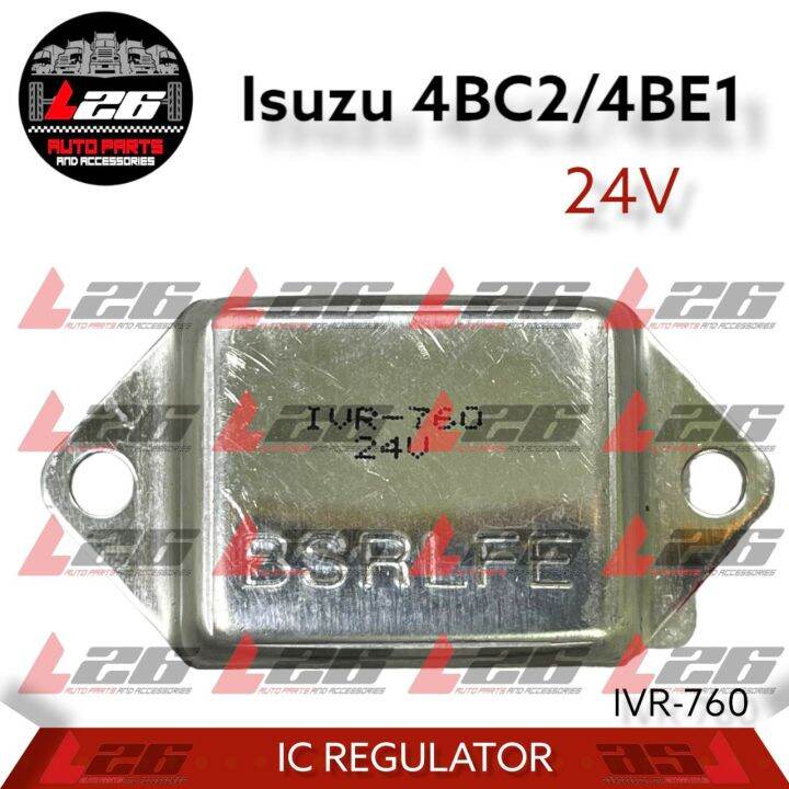 Isuzu 4BC2 4BE1 IC REGULATOR IVR-760 24v | Lazada PH