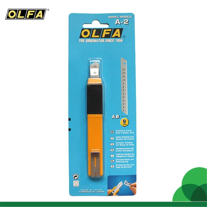 Dao Rọc OLFA A-2 Chứa 5 Lưỡi Trong Thân Cắt Bao Bì, Vinyl, Bìa Cứng Và Nhiều Chất Liệu Khác - KM ...