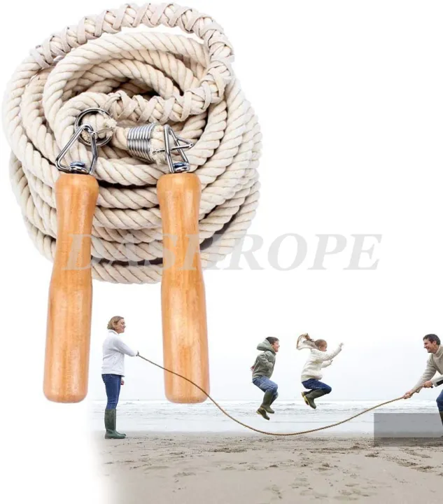 3m/5m/7m/10m Multiplayer Jump Rope Extra Long Group Skipping Lompat ...