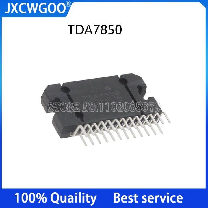 1PCS TDA7850 ZIP-25 Flexiwatt25 4x50w linear audio amplifier chip / power amplifier IC New ...