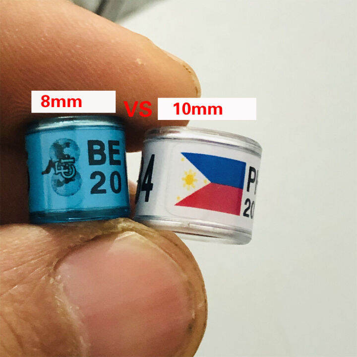 【New Product】Enlarge PHA ring 2023 Pigeon ring 10mm Aluminium Bird Dove ...