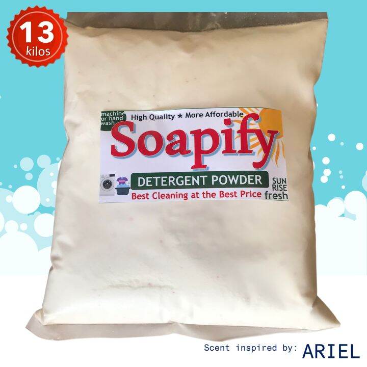 Detergent Powder 13 Kilos with Stain Remover Premium Quality | Lazada PH