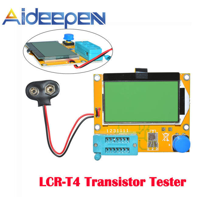 Original Aideepen M328 LCR-T4 Transistor Tester MTY328P Chip Diode ...