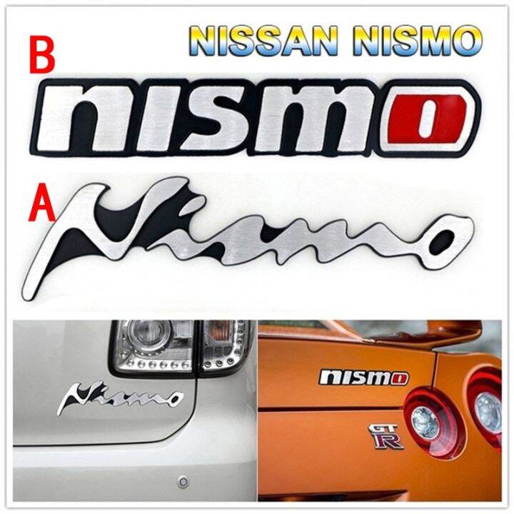 Car decoratio 3D Aluminum NISMO Sticker NISMO Badge Emblem Decal ...