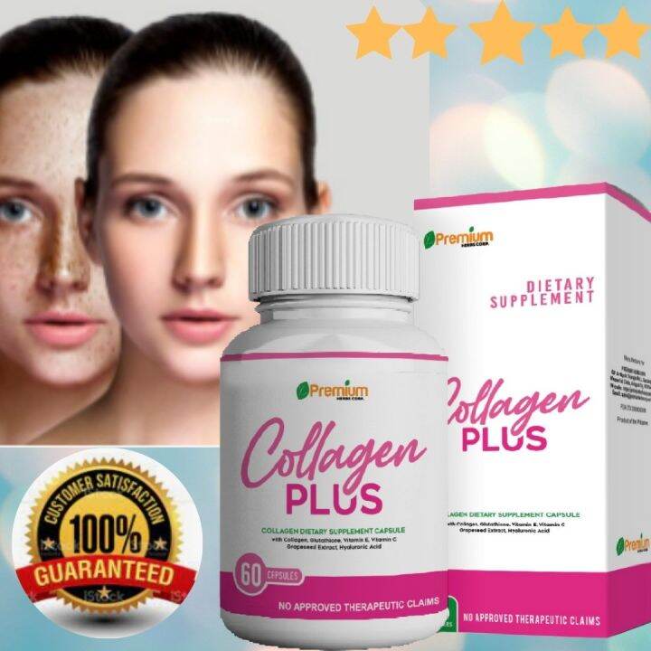 "Collagen Plus (60 Capsules) calcium phosphate Strengthen immune system ...