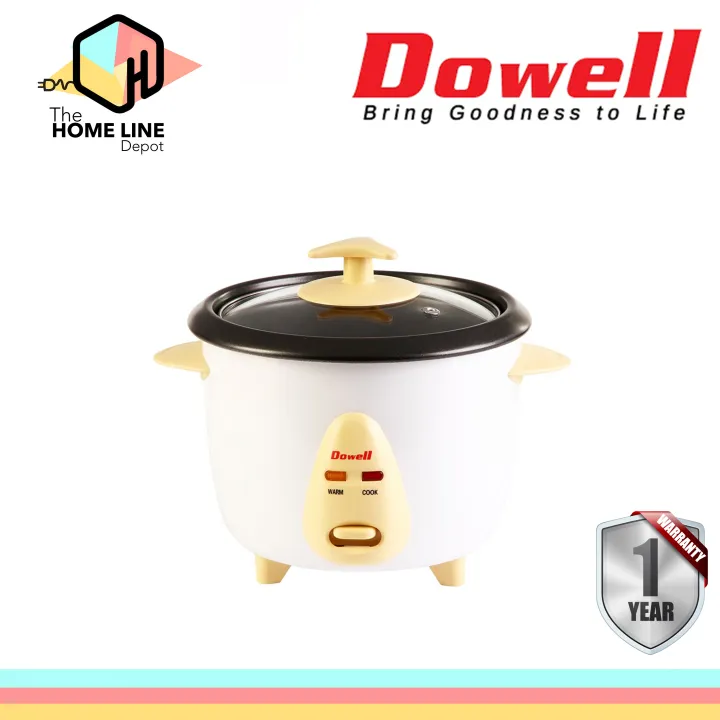 Dowell Rice Cooker 0.6L 3cups RC-30 | Lazada PH