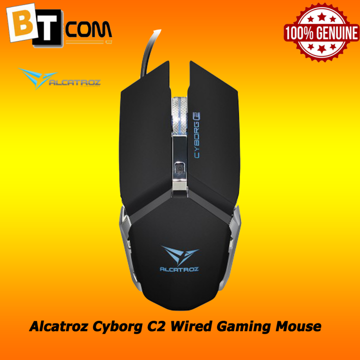 Alcatroz Cyborg C2 Wired Gaming Mouse | Lazada