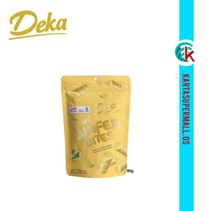 Deka Mini Wafer Bites Durian 180g | Lazada