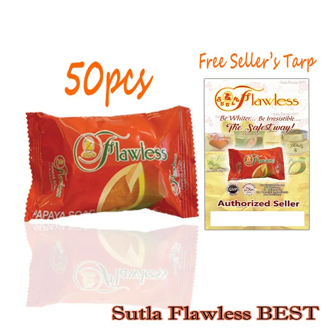 50pcs Sutla Flawless Papaya Soap 60g | Lazada PH
