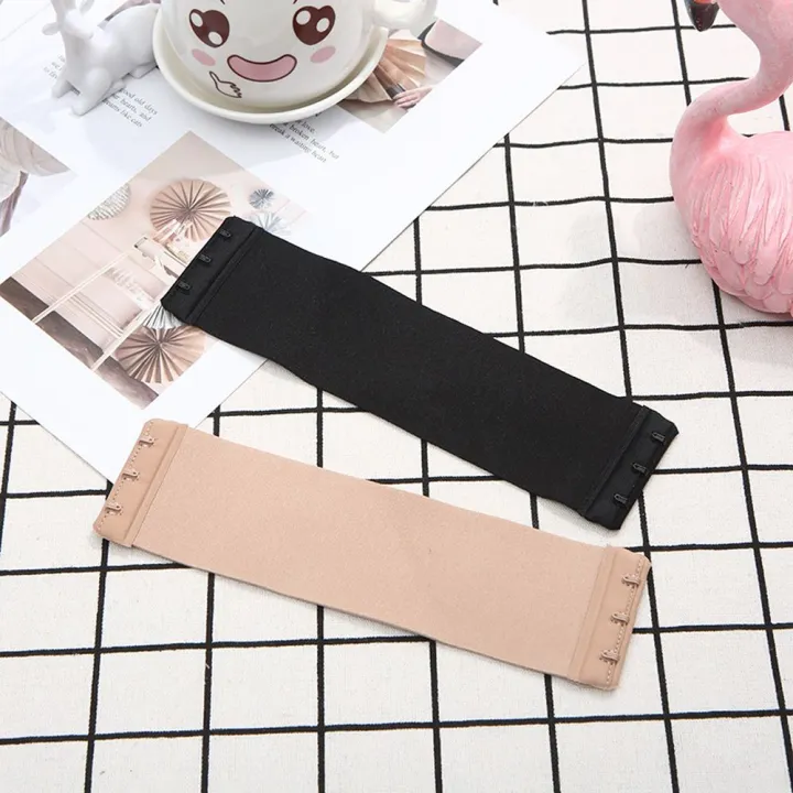 FRTH ปรับ3ตะขอวงยืดหยุ่นสีทึบผู้หญิงชุดชั้นในอุปกรณ์เสริมชุดชั้นในหัว ...