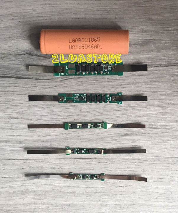 Mạch 1s sạc và bảo vệ pin 1S 3.7V 2A 3A 6A 9A hàn kẽm sẵn cho pin 18650 ...