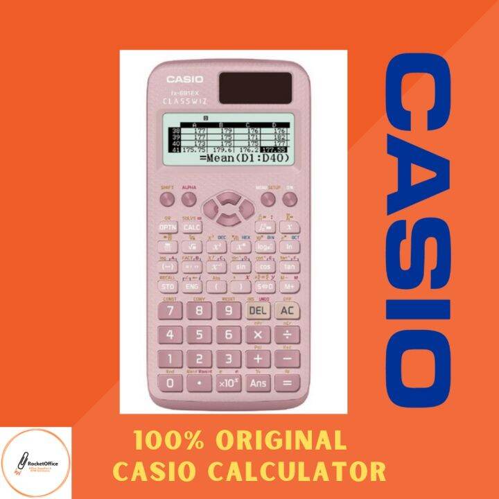 ORIGINAL CASIO FX-991EX PINK COLOR CALCULATOR | Lazada PH