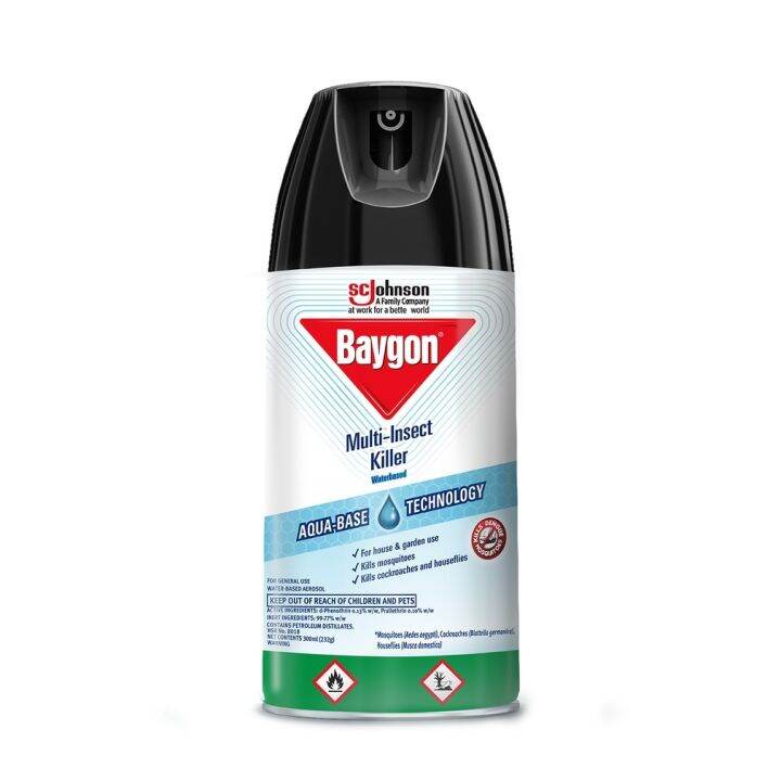 Baygon Multi Insect Killer Water Based 300 ml | Lazada PH