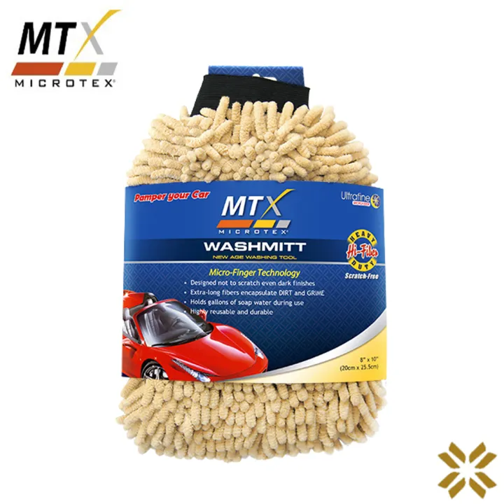 MTX Microtex® Washmitt Micro-finger Technology | Lazada PH