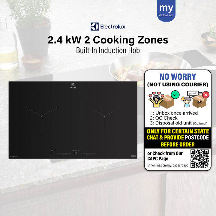 Electrolux Built-in Induction Hob 2 Burner EHI7260BB | Lazada