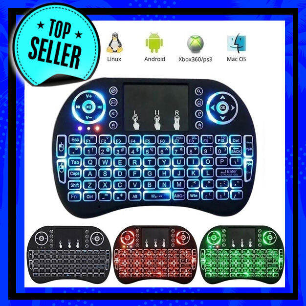 ( BEST SELLER ) Wireless Mini Keyboard I8 For PC IBOX TV - Mini ...