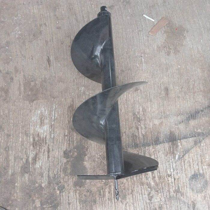 Mata Bor Tanah earth auger Drill 300MM 12inch | Lazada Indonesia