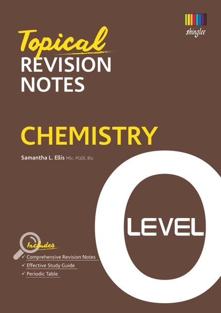 Softcopy Topical Revision Notes Chemistry O Level Lazada