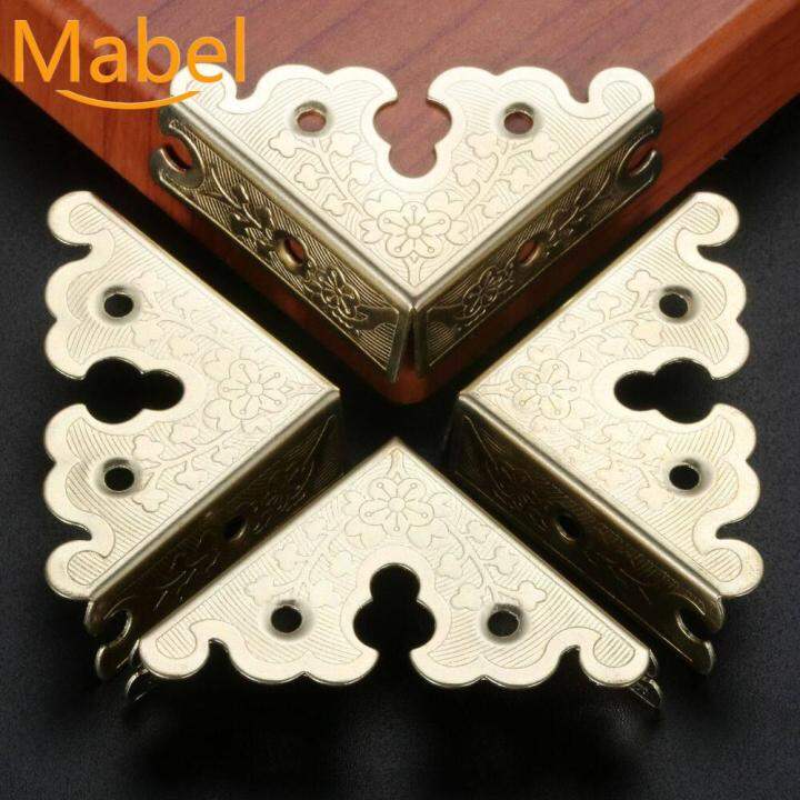 SDFBN วินเทจ ตัวป้องกันวงเล็บมุม มุมโต๊ะ การติดตั้งเฟอร์นิเจอร์ ...