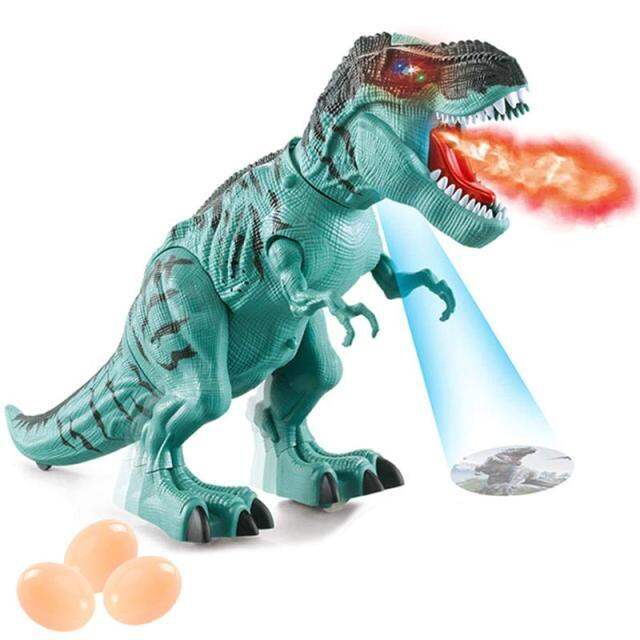 RC Dinosaur Tyrannosaurus Rex Animal Remote Control Sounds Dinobot ...