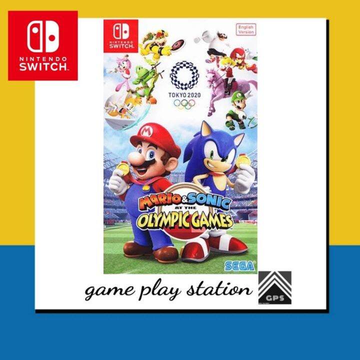 nintendo switch mario & sonic olympic game ( english ) | Lazada.co.th
