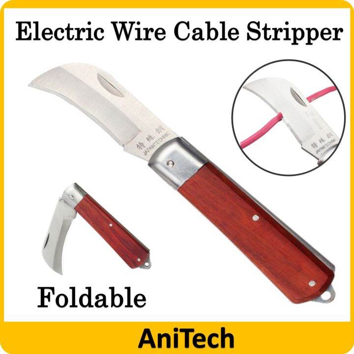 Multi-purpose Foldable Craft Straight Electrican Knife Grafting Budding ...