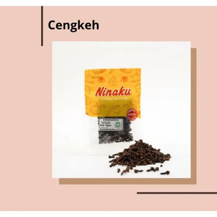 NINAKU Cengkeh Biji Premium 20 Gram HALAL Premium Dried Clove | Lazada ...