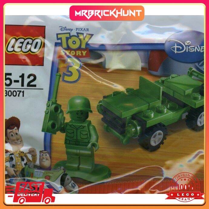 [MrBrickHunt] Lego 30071 Toy Story 3 Army Jeep Polybag | Lazada