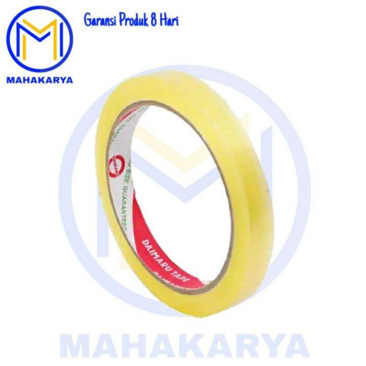 Selotip Daimaru 1/2 Inch (12mm x 72 Yard) Isolasi Solatip Murah ...