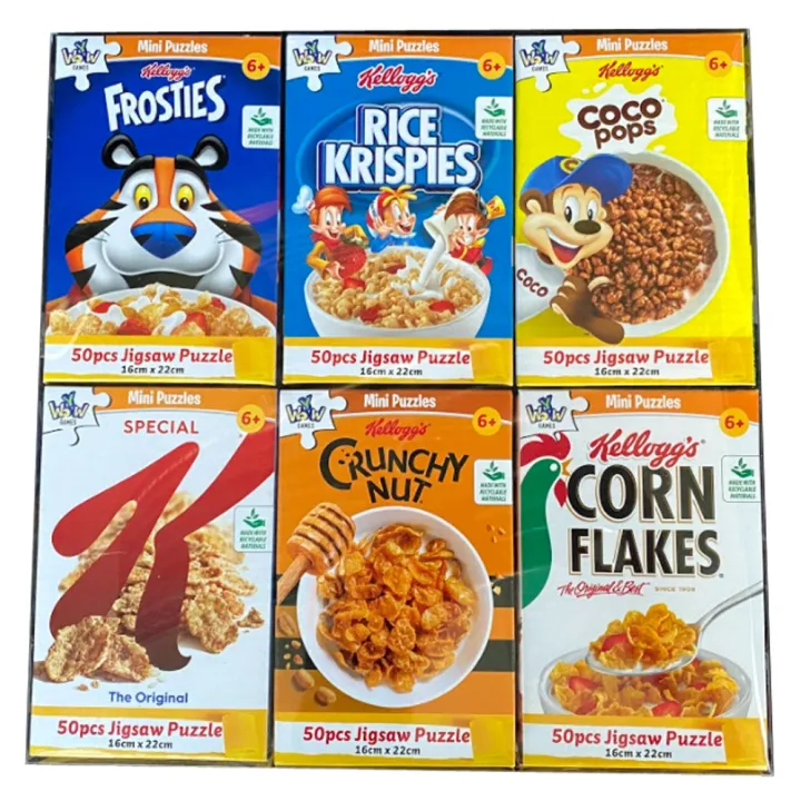 YWOW Puzzles Mini Kelloggs 50pcs | Lazada PH