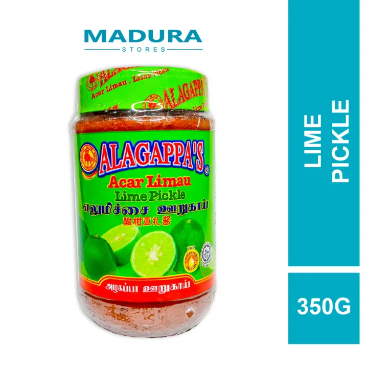 Alagappas's Lime Pickle 350g | Lazada