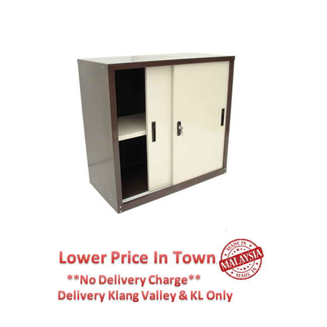 Half Height Cabinet | Half Height Steel Cupboard with Steel Sliding ...