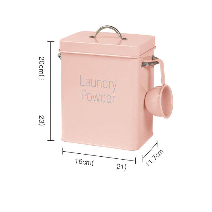 Kitchen Food Grain Rice Container Washing Powder Bucket Powder Laundry ...